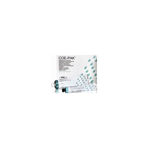 Coe Pak Fast Set Verde Cementi Odontoiatrici