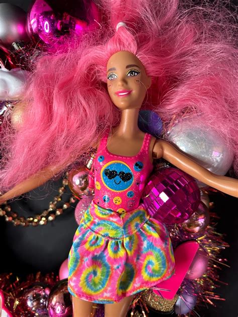 Kitsch Barbie Ken Christmas Bauble Pink Wreath Xmas Wall Decoration Etsy