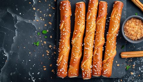 Premium Photo Pretzel Sticks