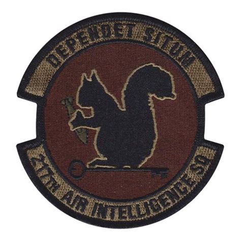 217 Ais Squirrel Ocp Patch 217th Air Intelligence Squadron Patches