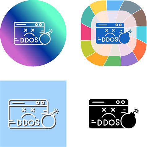 Ddos Icon Design 44241111 Vector Art At Vecteezy