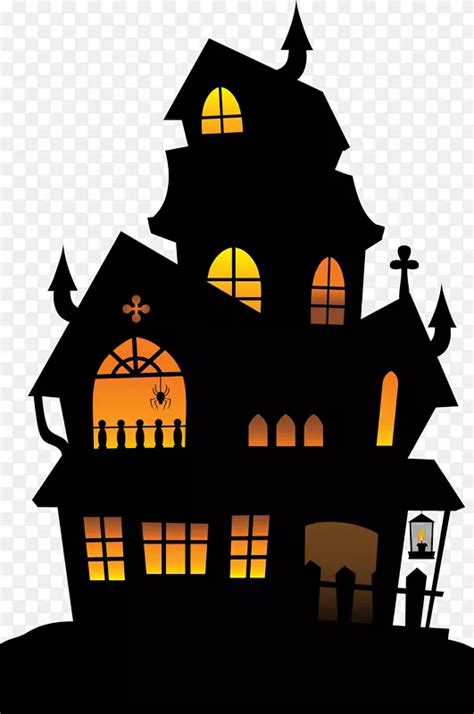 黑色卡通鬼屋png图片素材下载图片编号7564677 Png素材网