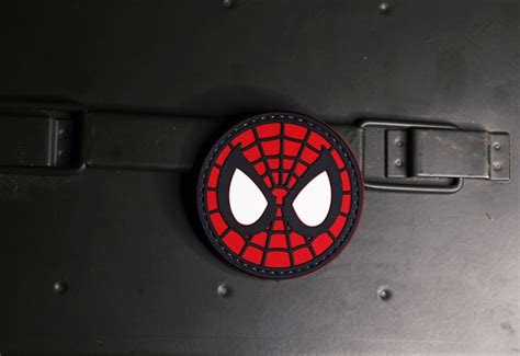 Pvc Patch Tactical Morale Patch Spider Man Spiderman Spidermen Etsy