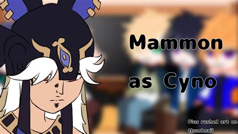 Mammon As Cyno ⚠ Au⚠ Plus My Rushed Art On Thumbnail Youtube