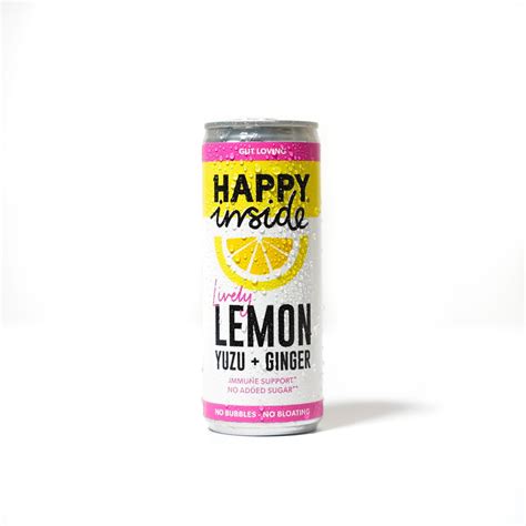 Happy Inside Lively Lemon Yuzu And Ginger Delicious Ideas Food Group