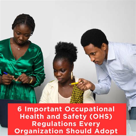 Occupational Health And Safety Ohs Guidelines At Eve Collie Blog