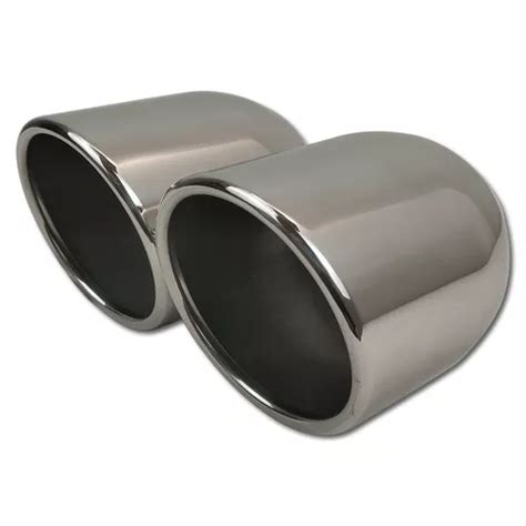 Kit 2 Ponteiras Escapamento Inox 304 Universal 4 Polegadas Parcelamento Sem Juros