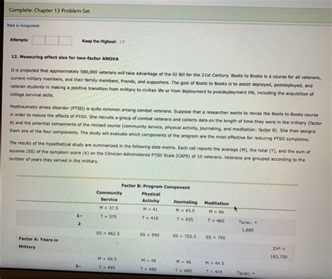 Solved Complete Chapter 13 Problem Set Back To Assignment