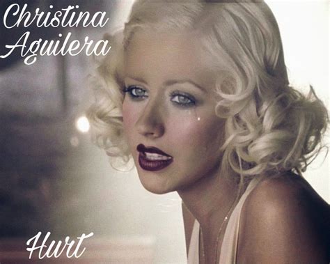 Christina Aguilera Album Cover Hurt