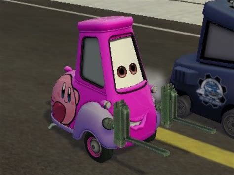 Cars Superdrive Pink Guido By Redkirbdaredpuffball On Deviantart