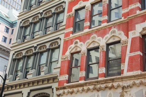 Premium Photo Towering Brick Building Represents The Solid Foundation And Resilience Of The