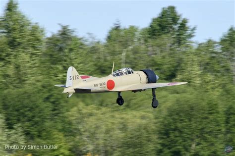 Military Aviation Museums Mitsubishi A6m3 Model 32 Zero Flies Vintage Aviation News