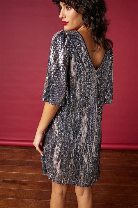 Grace And Mila Harper Dress Noir Minsky London Ltd