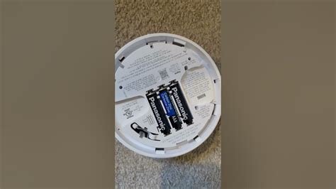 Pg9936 Smoke Detector Battery Youtube