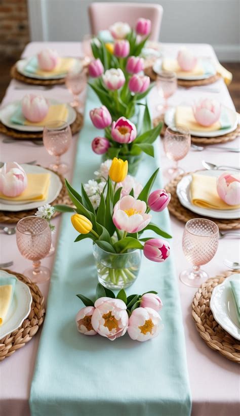 30 Spring Floral Tablescape Ideas To Brighten Your Home