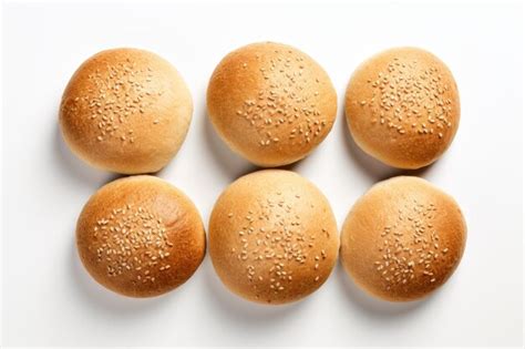 Bun Bread Closeup Premium Ai Generated Image