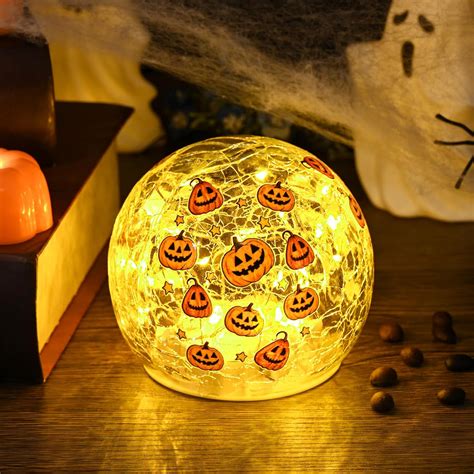 Yinhua Halloween Decorations Indoor 4 Pumpkin Decor