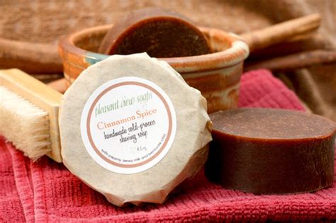 Cinnamon Spice Shaving Soap Pleasant View Soaps