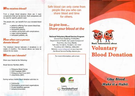Doh Doh National Voluntary Blood Services Program