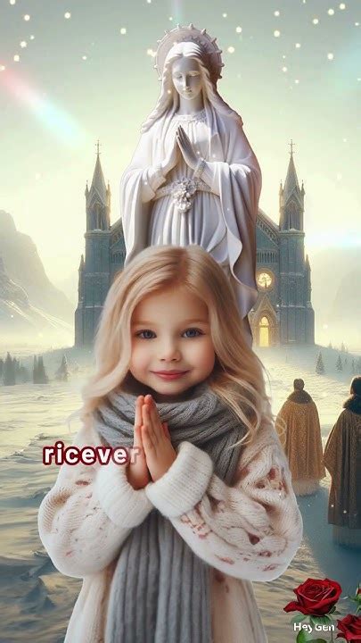 Dicono Che Quando Tocchi Maria E Lasci Una Rosa Riceverai Tante Belle Notizie Maria Shorts