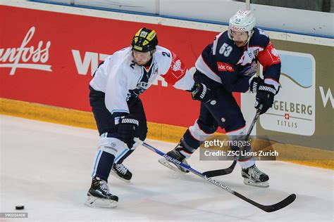 Morris Trachsler From Zsc Vs Patrick Mcneill From Ingolstadt During News Photo Getty Images