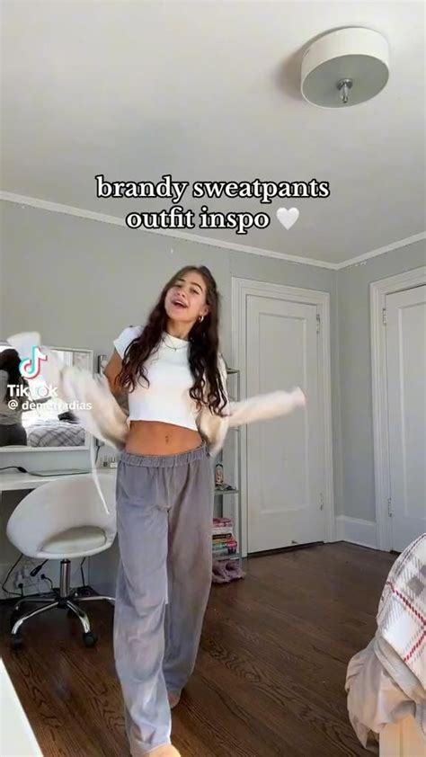 Brandy Sweatpants Outfit Inspo [video] Outfit Ideen Sommer Frisuren