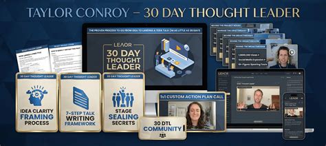 30 Day Thought Leader By Taylor Conroy