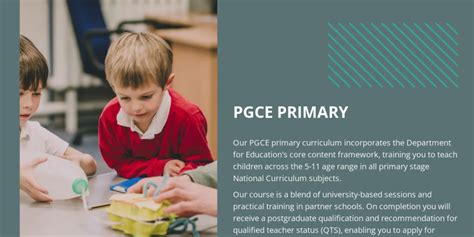 Pgce Primary Pgce
