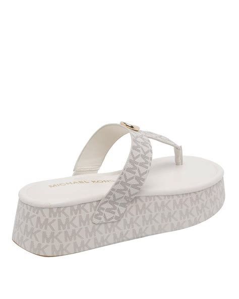 Michael Michael Kors Koya Sandals In White Lyst