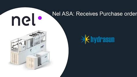 Nel Hydrogen Gets Order For 25 Mw Pem Electrolyser Fcw H2 Posted On