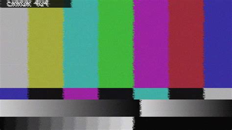 Tv No Signal Color Bars No Signal Tv Etsy