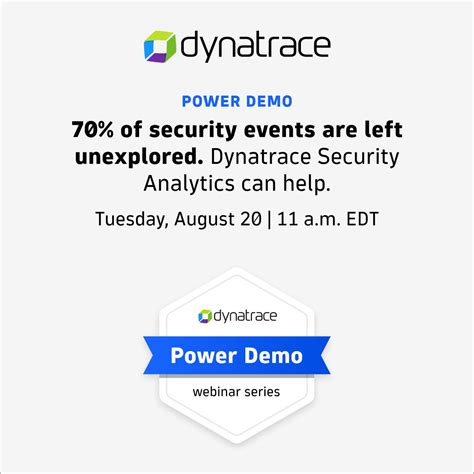 dynatrace on linkedin power demo cut through cloud security event