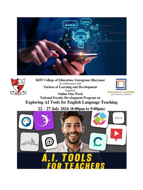 fdp ai tools for elt pdf artificial intelligence intelligence ai