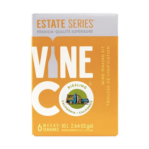 Estate Series Wine Kit Riesling California