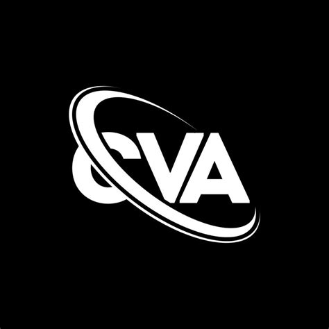 Cva Logo Cva Letter Cva Letter Logo Design Initials Cva Logo Linked