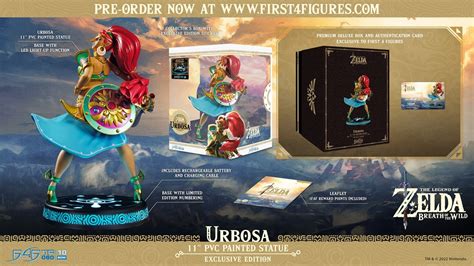 Zelda Breath Of The Wild Urbosa Statue Revealed Pre Orders Open