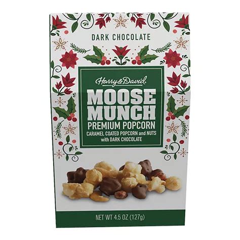 Harry And David Moose Munch® 45 Oz Premium Popcorn With Dark Chocolate