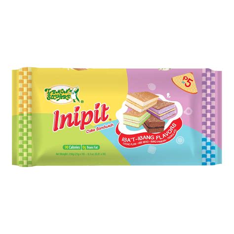 Inipit Cake Sandwich Assorted 10s Colabella