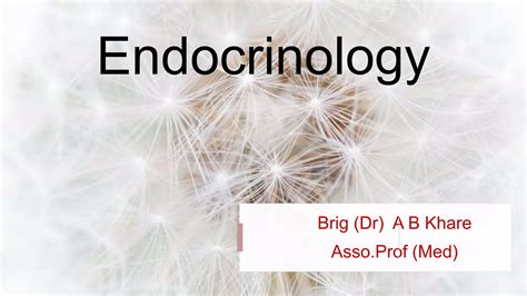 Endocrinology Ppt Free Download