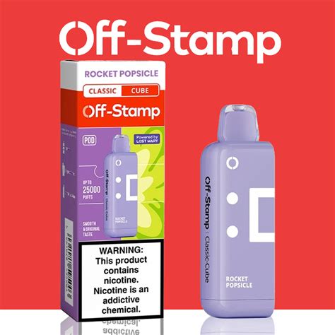 Off Stamp Classic Cube 25 000 Puffs 18ml Disposable Pod 5ct