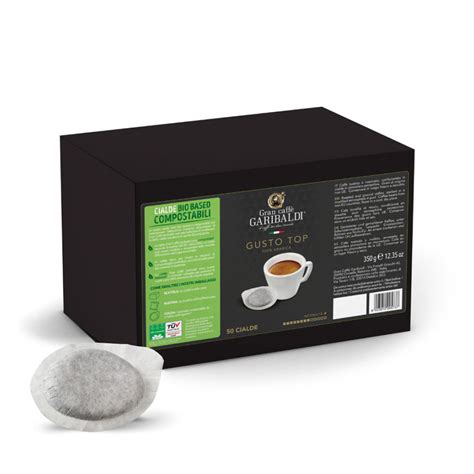 Caffè Garibaldi Gusto Top 100 Arabica In Cialde Carta Ese 44mm