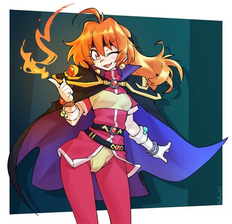 Borvar Lina Inverse Slayers Absurdres Commentary Highres 1girl