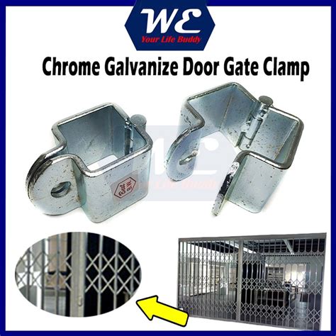 Padlock Bracket Gate Lock Clamp Chrome Galvanize Heavy Duty 22 1