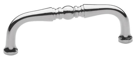 3 Solid Brass Turned Wire Pull Satin Chrome