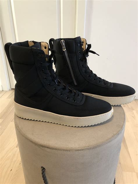 Fear Of God Military Boots Jungle Sneakers Fog Grailed