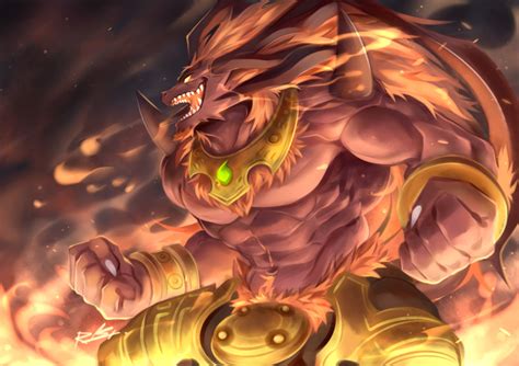 Furry控进！来看大触画师笔下的筋肉兽人 知乎