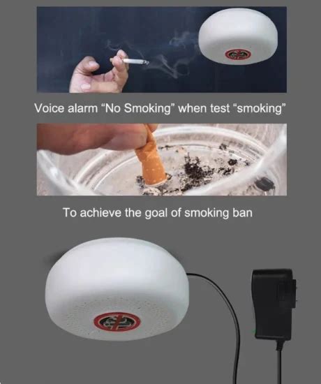 Smart Smoke Detectors Wifi Smoke Detector Cigarette Smoking Detector