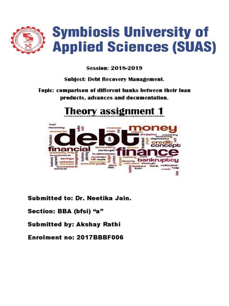 Theory Assignment 1 Pdf Loans Credit