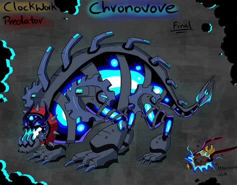 Chronovore Clockwork Predator Commission Rben10