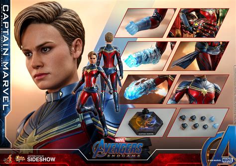 Captain Marvel Sixth Scale Collectible Figure By Hot Toys Sideshow